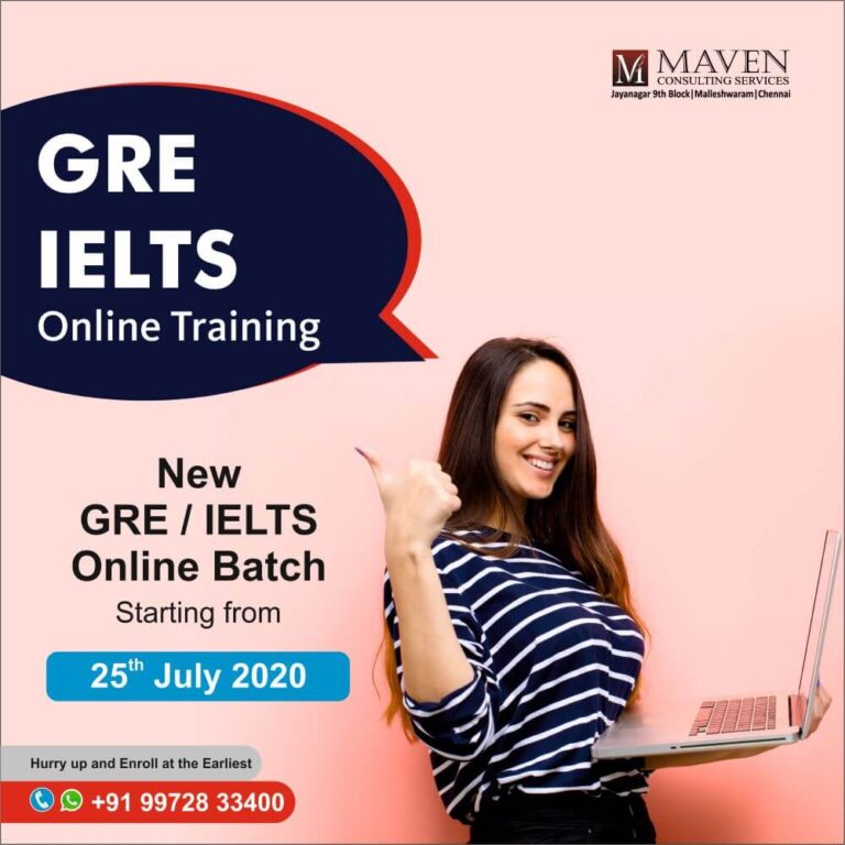 Online GRE/IELTS Training - Maven Consulting Services Online GRE/IELTS Training - Maven Consulting Services