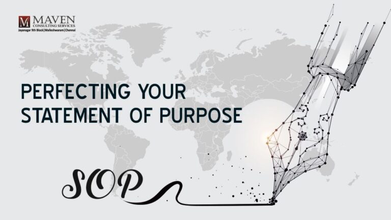 Perfecting Your Statement Of Purpose - Maven Consulting Services