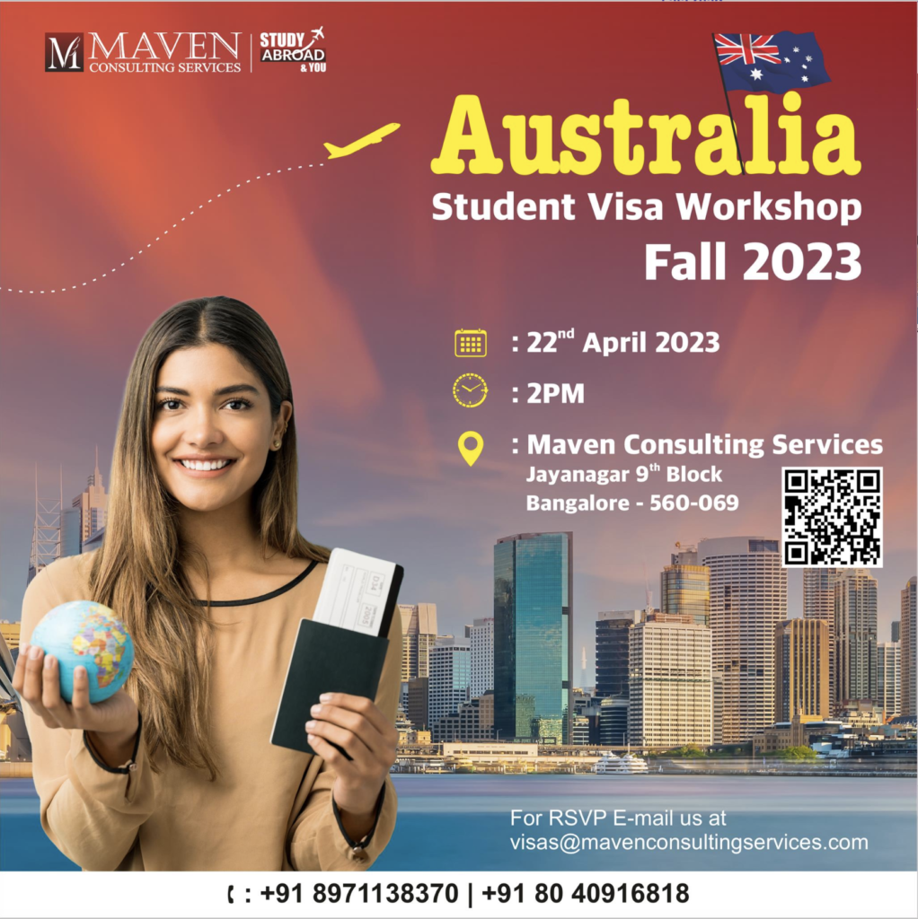 AUSTRALIA VISA WORKSHOP - FALL 2023 - Maven Consulting Services