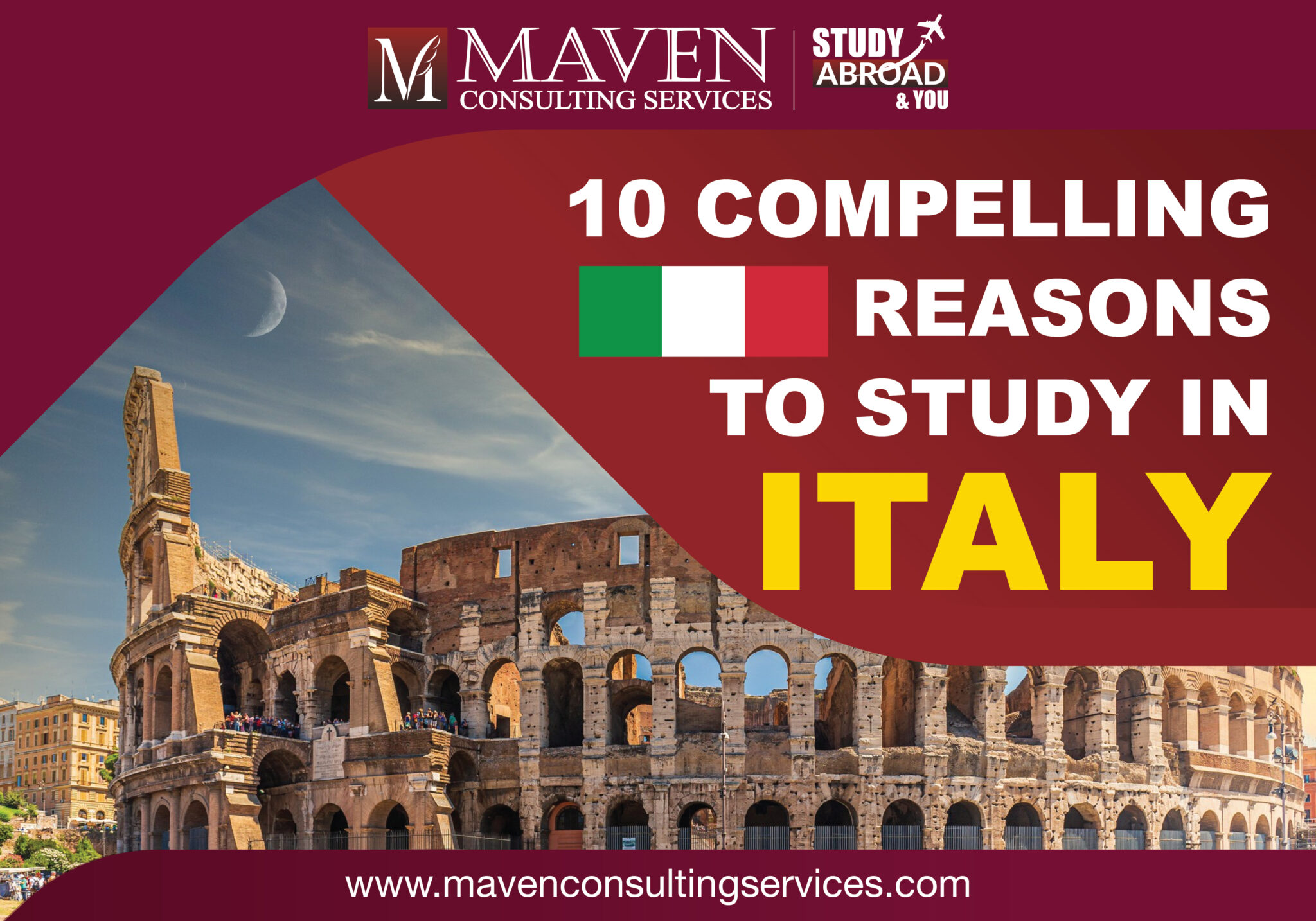 10 Compelling Reasons to Study in Italy - Maven Consulting Services