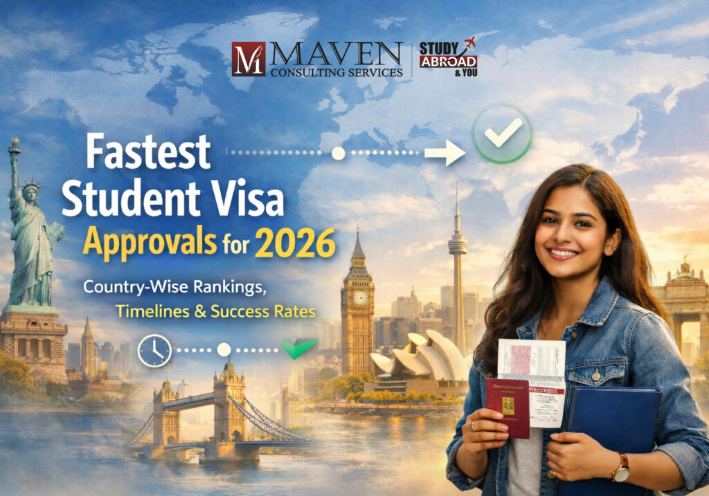 Fastest Student Visa Processing Countries in 2026 for Indian Students ...