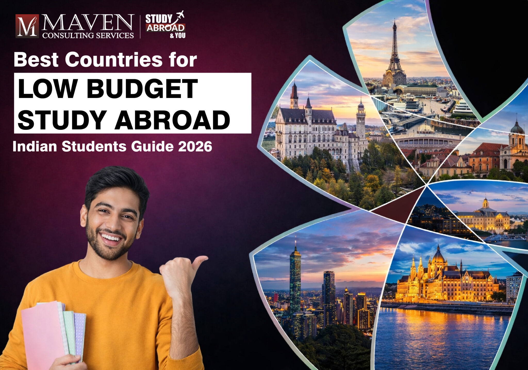 Best Countries for Low-Budget Study Abroad for Indian Students (2026 ...
